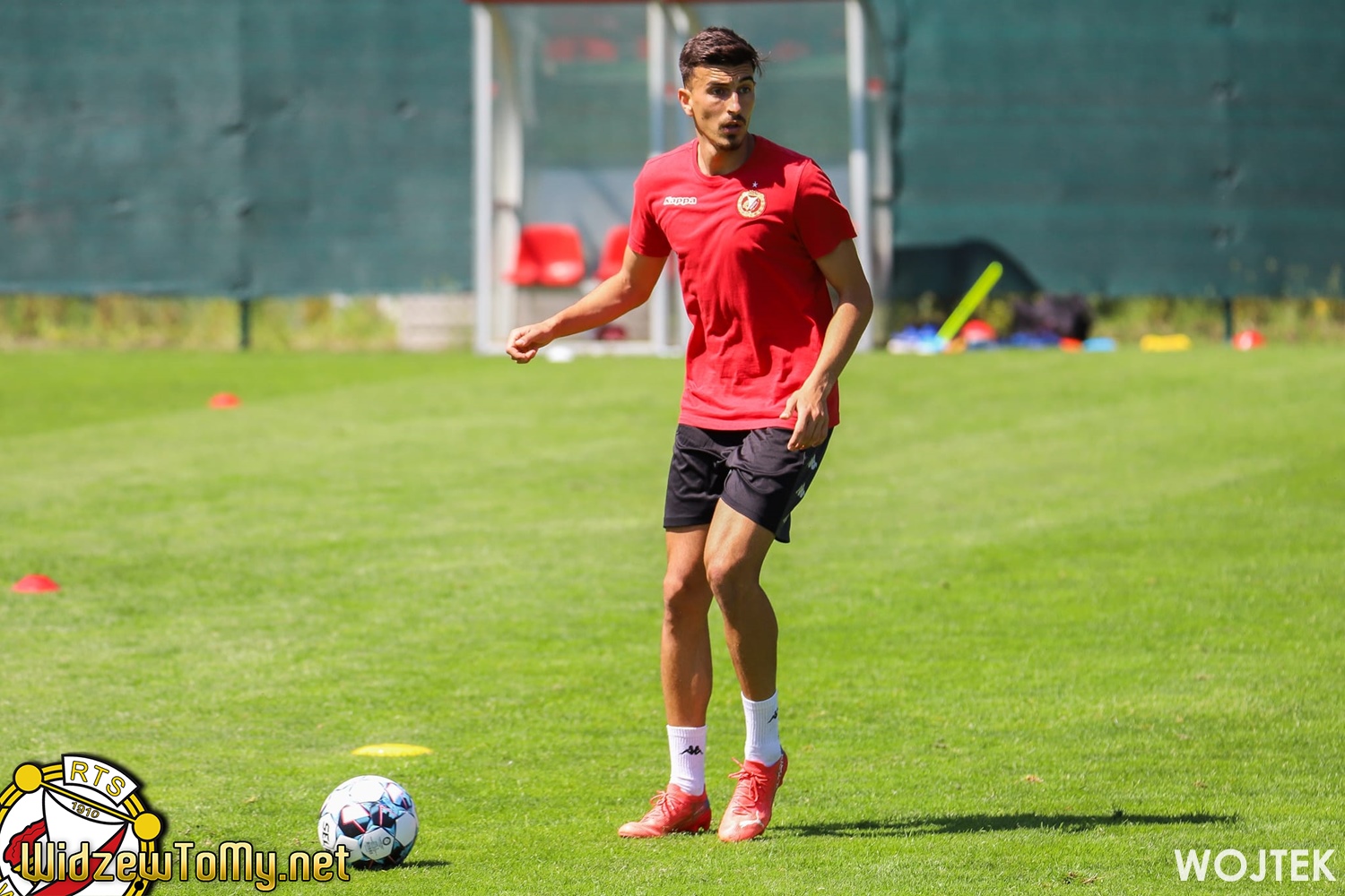 Shehu już po pierwszym treningu. Dwie bramki Albańczyka - Widzew24.pl ...